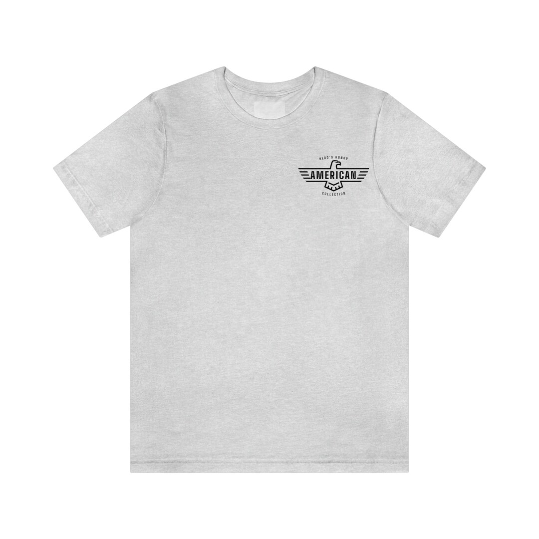 American Collection Red Line T-shirt - Etsy