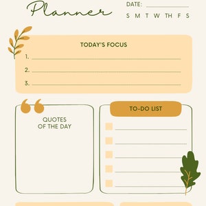 12 Fall Printable Planner Pages, Downloadable Autumn Journal Pages - Etsy