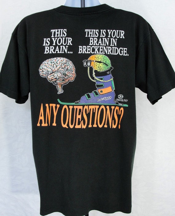 VTG 80s BrainWaves Your Brain in Breckenridge Colorad… - Gem
