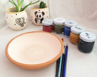 Ceramic Painting Kit | Etsy