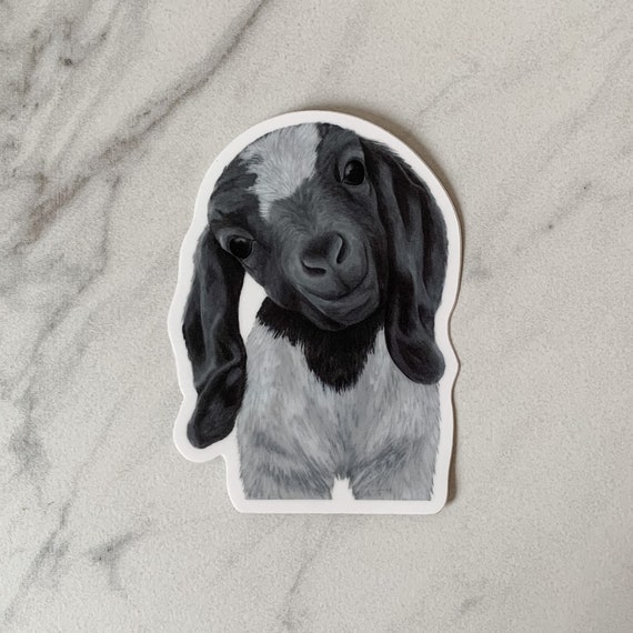 Goat Vinyl Sticker Farm Animal Art Laptop Decal Quality - Etsy