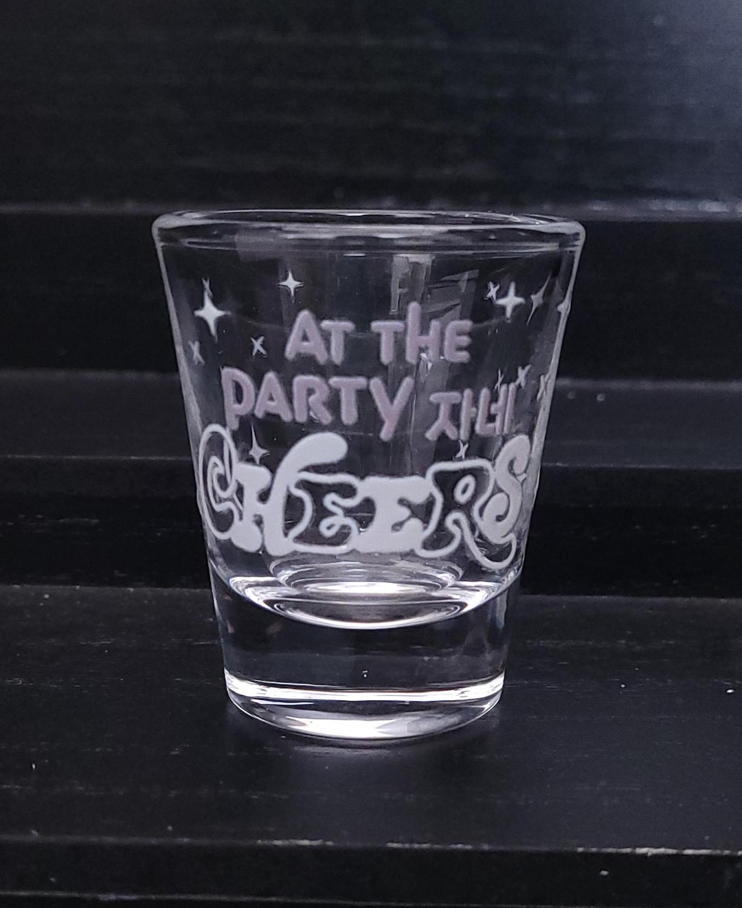 Cheers Shot Glass for Seventeen Carat Fans | Kpop Shot Glass - Etsy