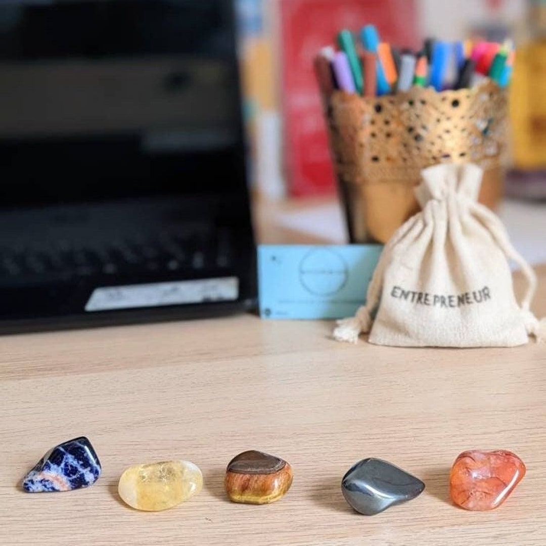 CONTRACTOR Lithotherapy Pack 5 Stones Rolled Stone, Well-being ...