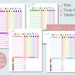 Customizable Kids Chore Chart - Personalized PDF - Weekly ...