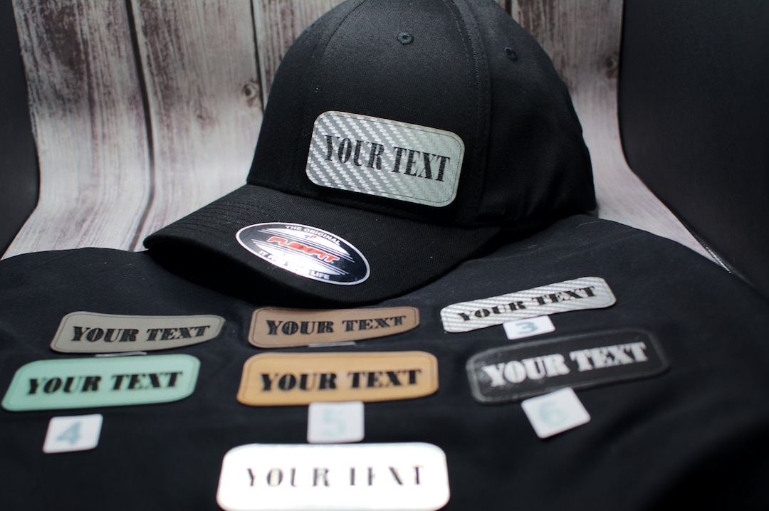 Custom Flexfit Hat Personalized Black Men's Hat! Flex Fit Black Hat - Etsy