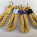 Gold Rope Key Ring, Nautical Rope Keychain - Etsy