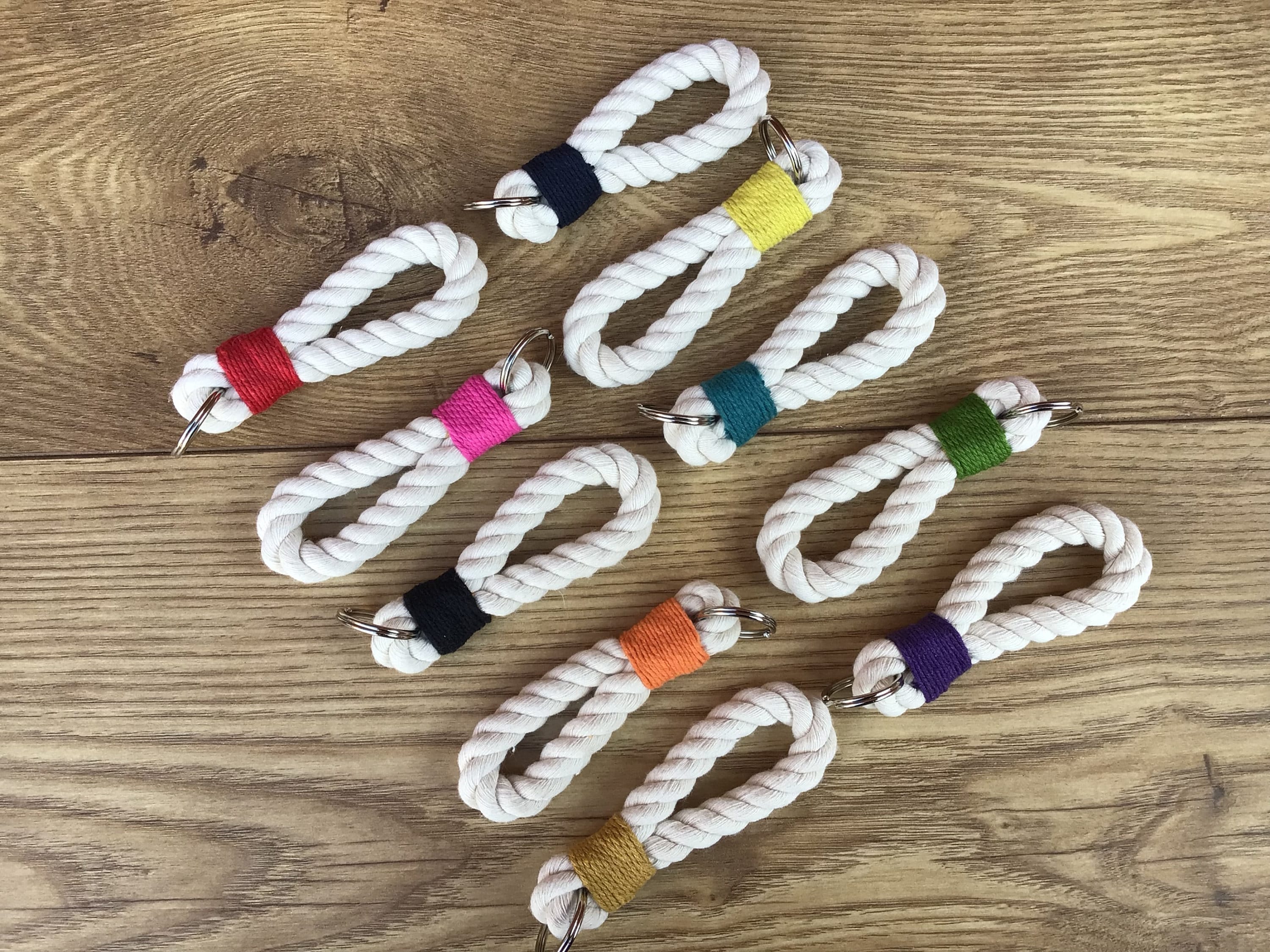 Rope Key Ring - Etsy