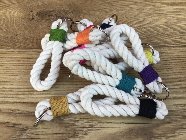 Rope Key Ring - Etsy