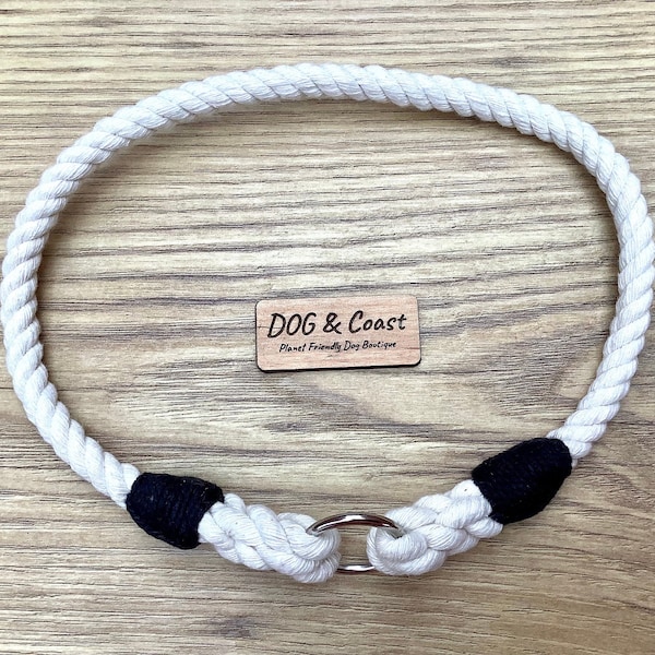 Rope Dog Collar - Etsy