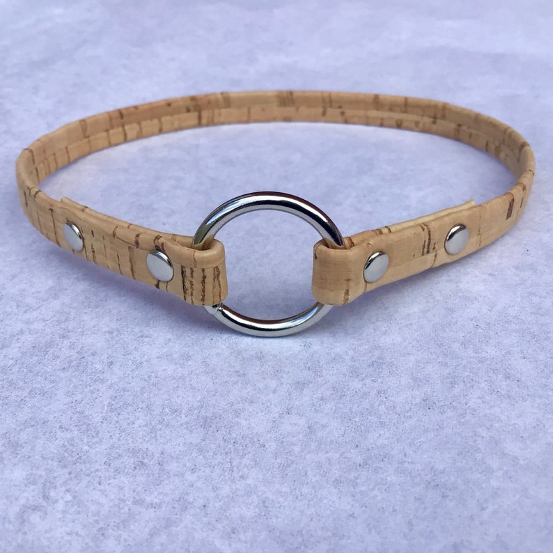 Handcrafted Cork Dog I.D. Collar: Eco Friendly House Collar - Etsy