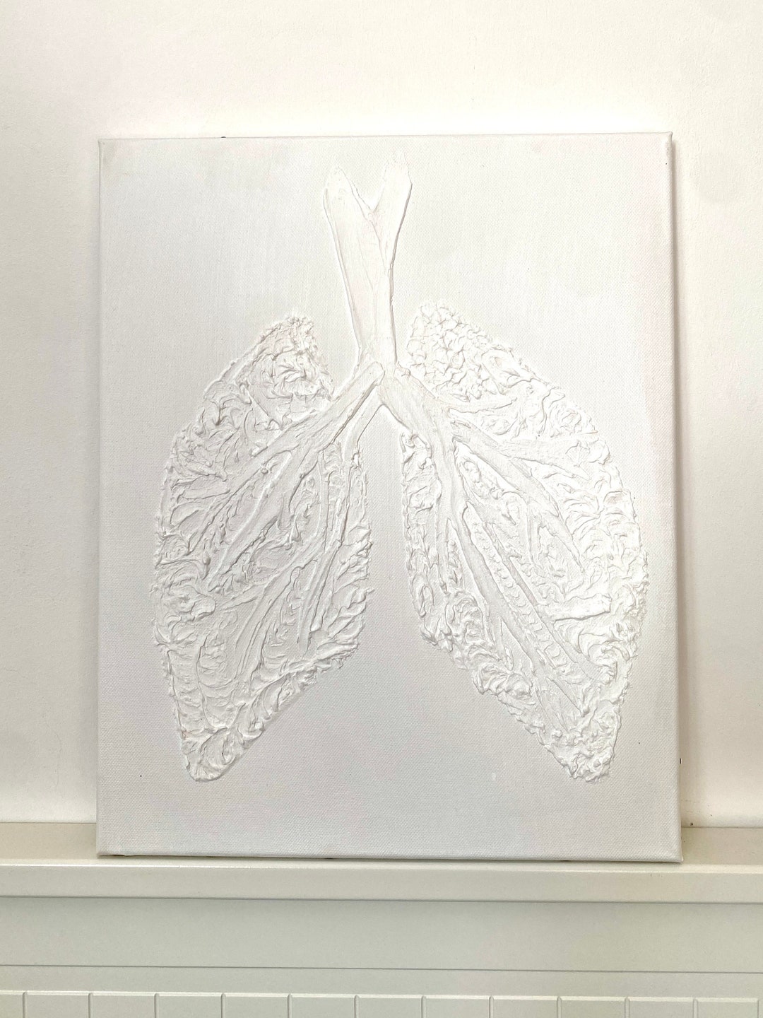 Anatomical Board, Lung Chart in Relief - Etsy