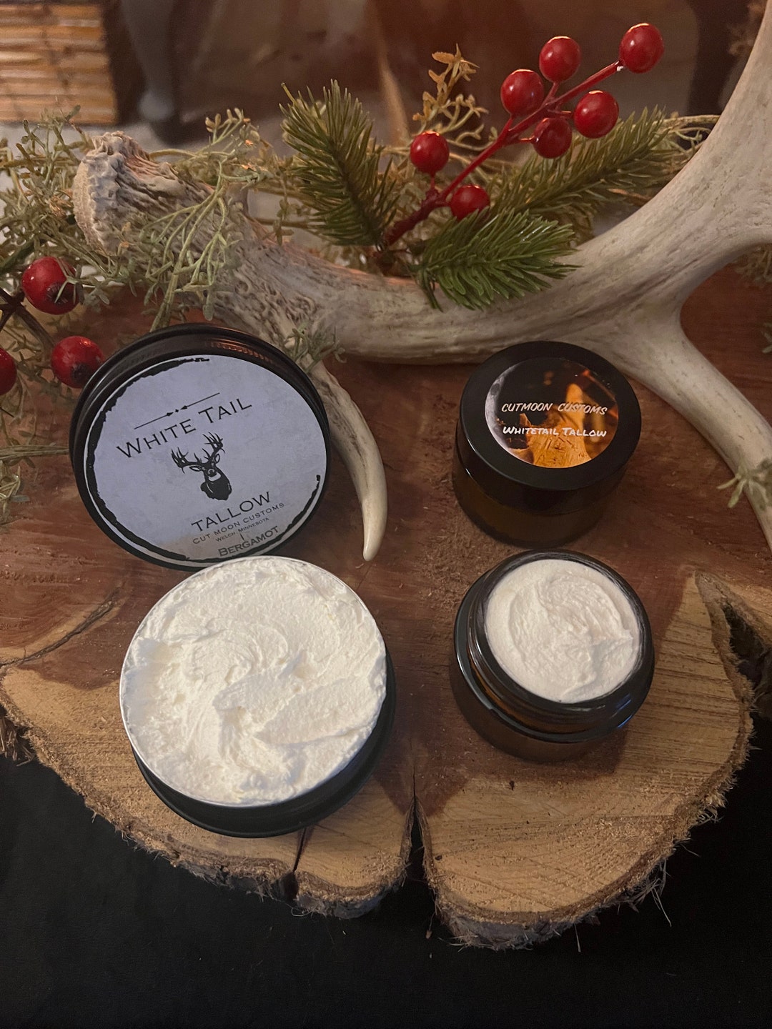 White Tail Deer Whipped Tallow Balm - Etsy