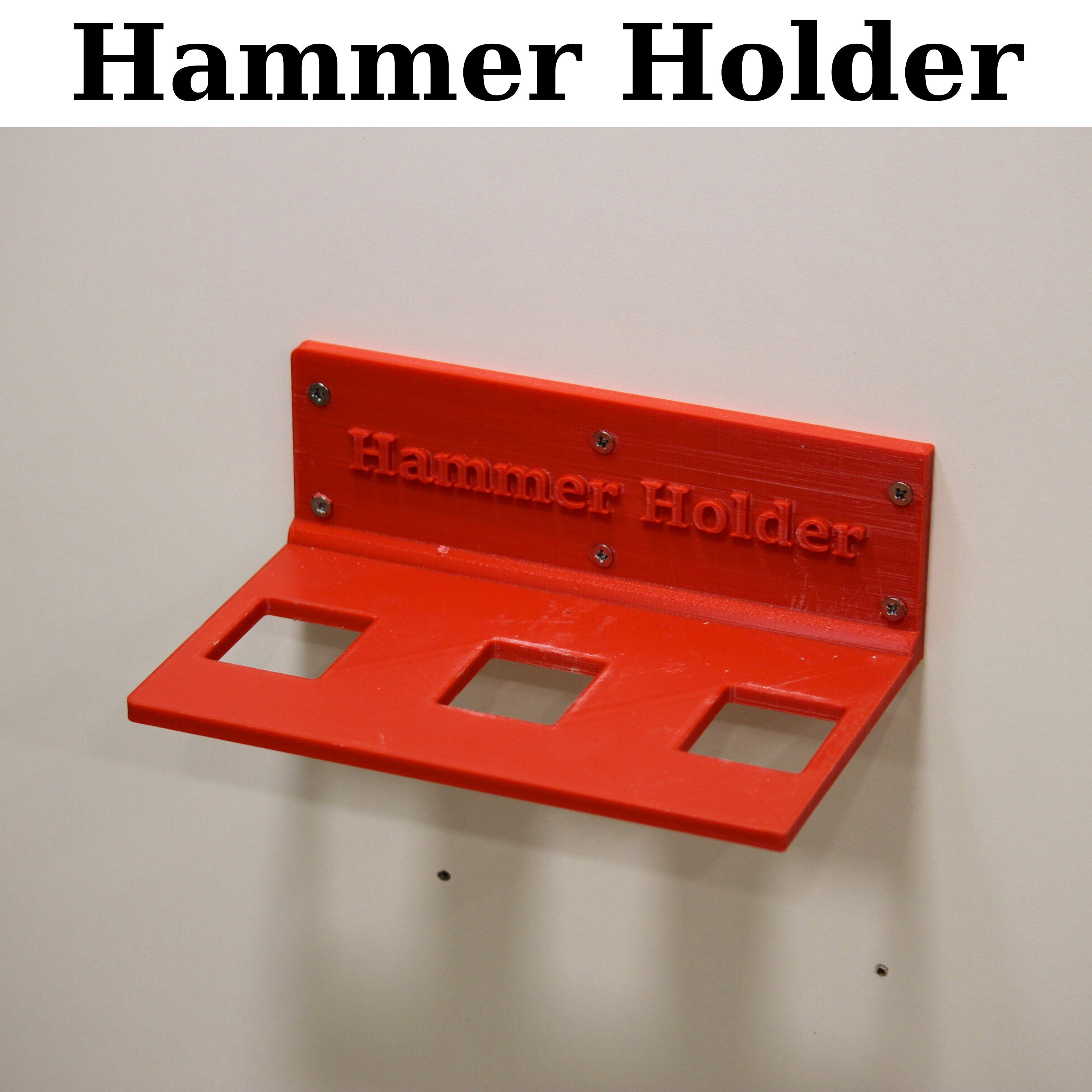 Hammer Storage Rack - Wall Mount Storage - Etsy