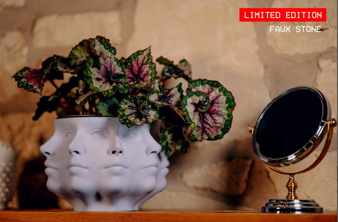 Multi Face Planter, US, Indoor Planter, Succulent Planter, Gift, Unique ...