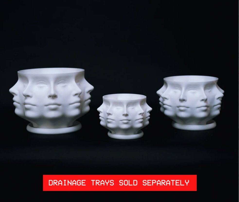 Multi Face Planter, US, Indoor Planter, Succulent Planter, Gift, Unique ...