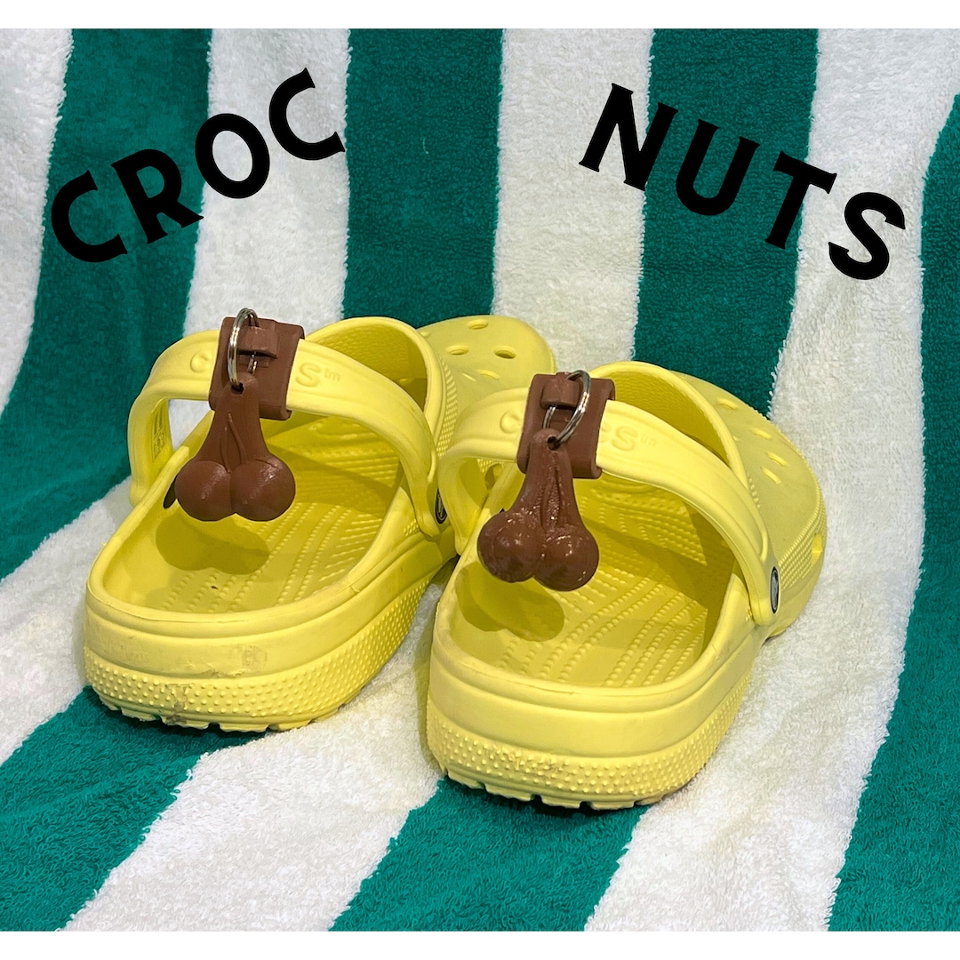 CROC BALLS GAG Gift Croc Nuts [custum Colors] Pack of Two!!! Funny Gag ...