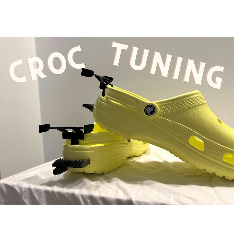 Croc Tuning Kit! | Car Spoiler Wing, Diffuser, Turbo and Exhaust for ...