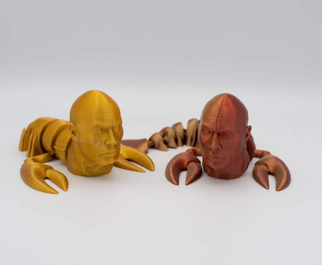 Lobster - Rock Lobster - 3d Printed - Fidget Toy | Rocktopus | the Rock ...