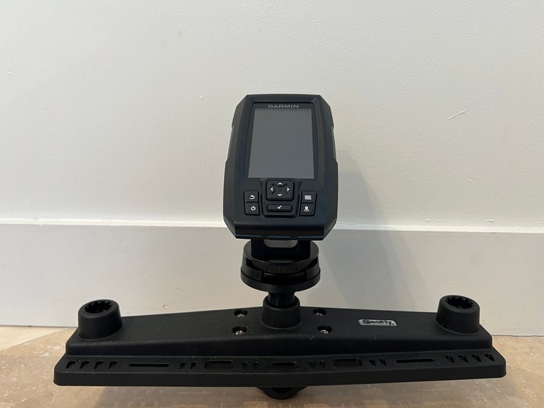 Universal Fishfinder Mount - Black, Boat Fish Finder Electronics Mount ...