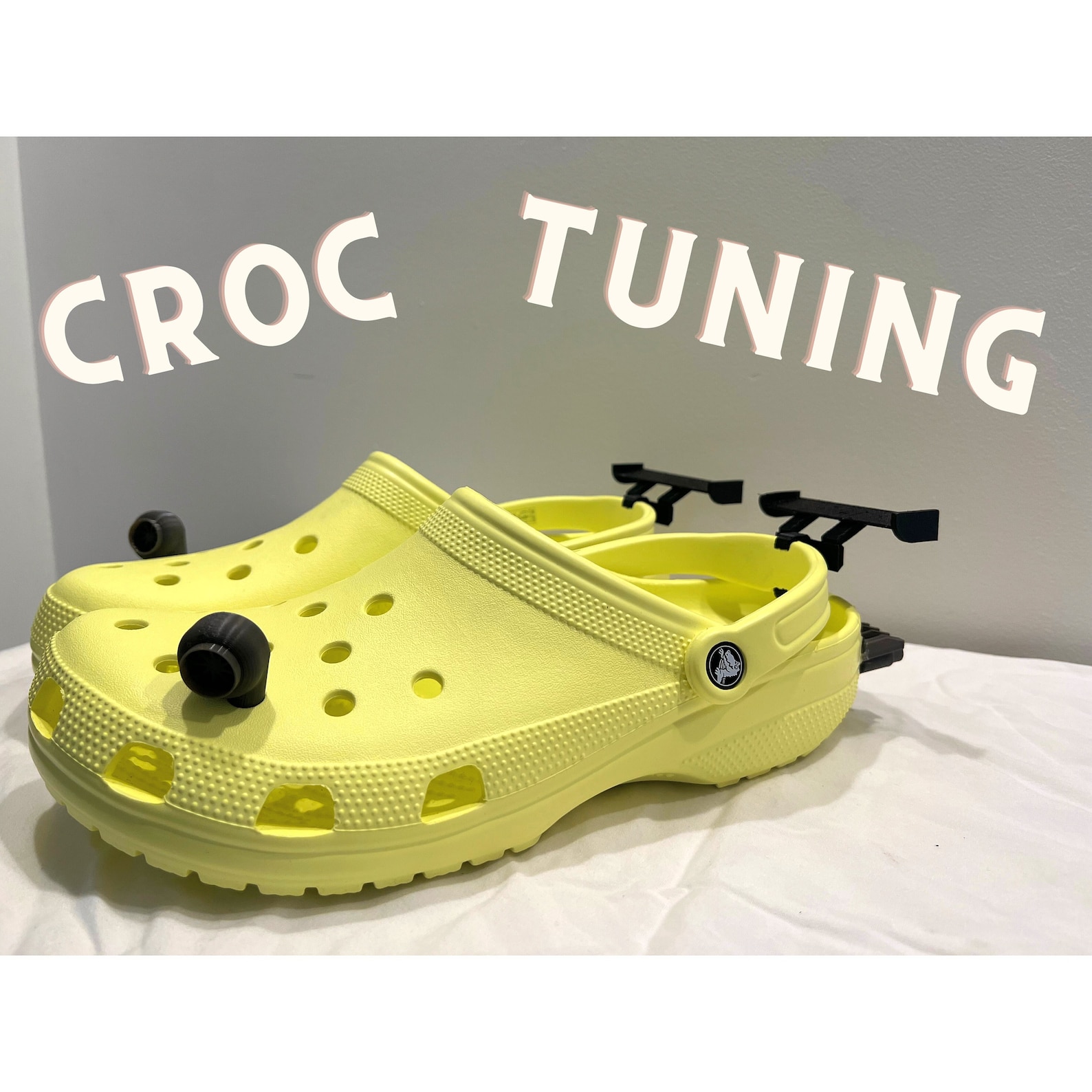 Croc Tuning Kit! | Car Spoiler Wing, Diffuser, Turbo and Exhaust for ...
