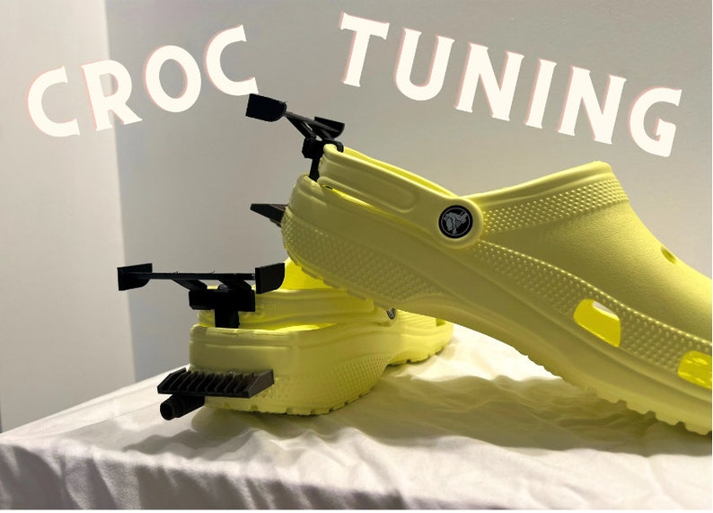 Croc Tuning Kit! | Car Spoiler Wing, Diffuser, Turbo and Exhaust for ...