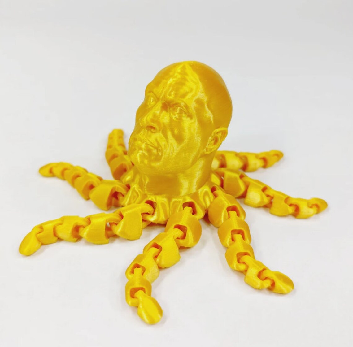 3D Printed Rocktopus, the Rock, Articulated Fidget, Dwayne Johnson ...