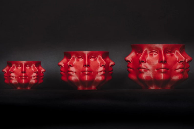 Multi Face Planter, US, Indoor Planter, Succulent Planter, Gift, Unique ...