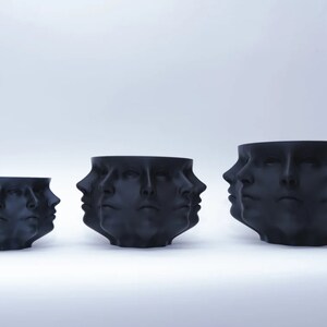 Multi Face Planter, US, Indoor Planter, Succulent Planter, Gift, Unique ...