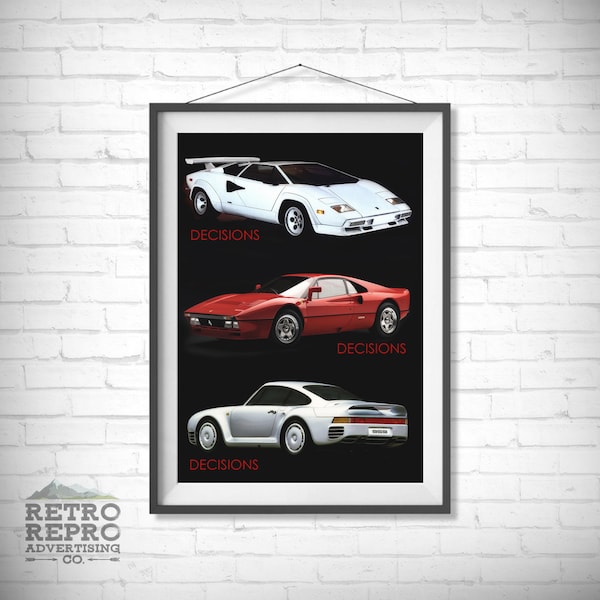Old Car Posters - Etsy
