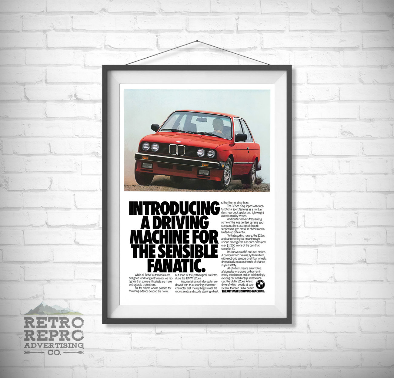 Bmw Advertisement Poster
