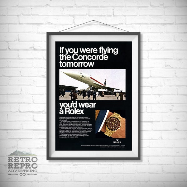 Concorde Rolex - Etsy