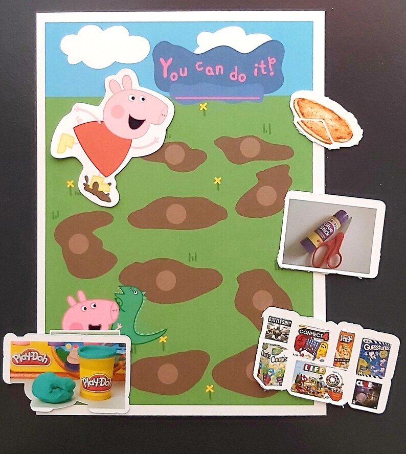 Cute/for Kids Token Reward Chart / Token Board / Pig Token Board ...