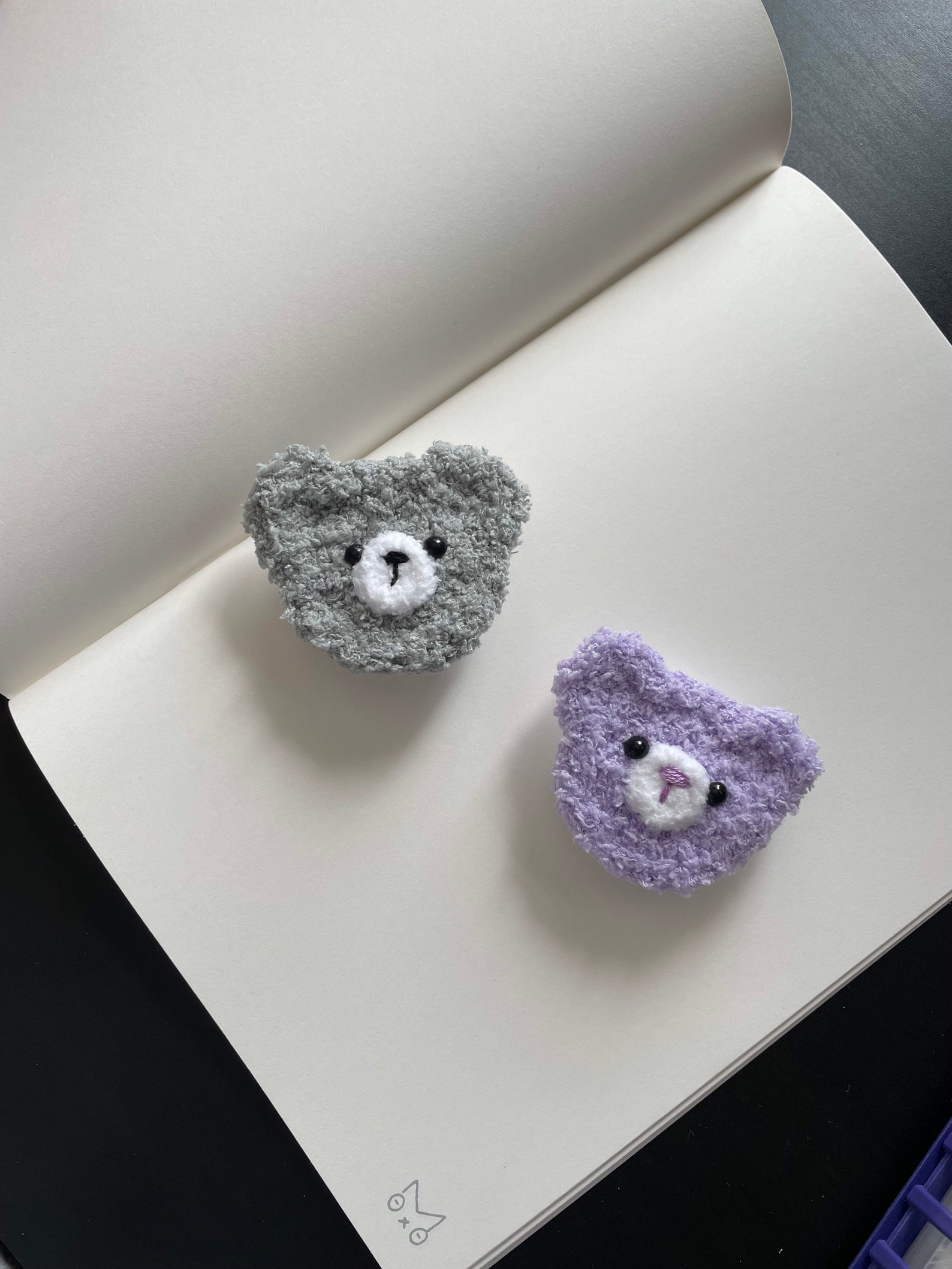Hand Knitted Animal Grip Tok | Cute Phone Stand - Etsy