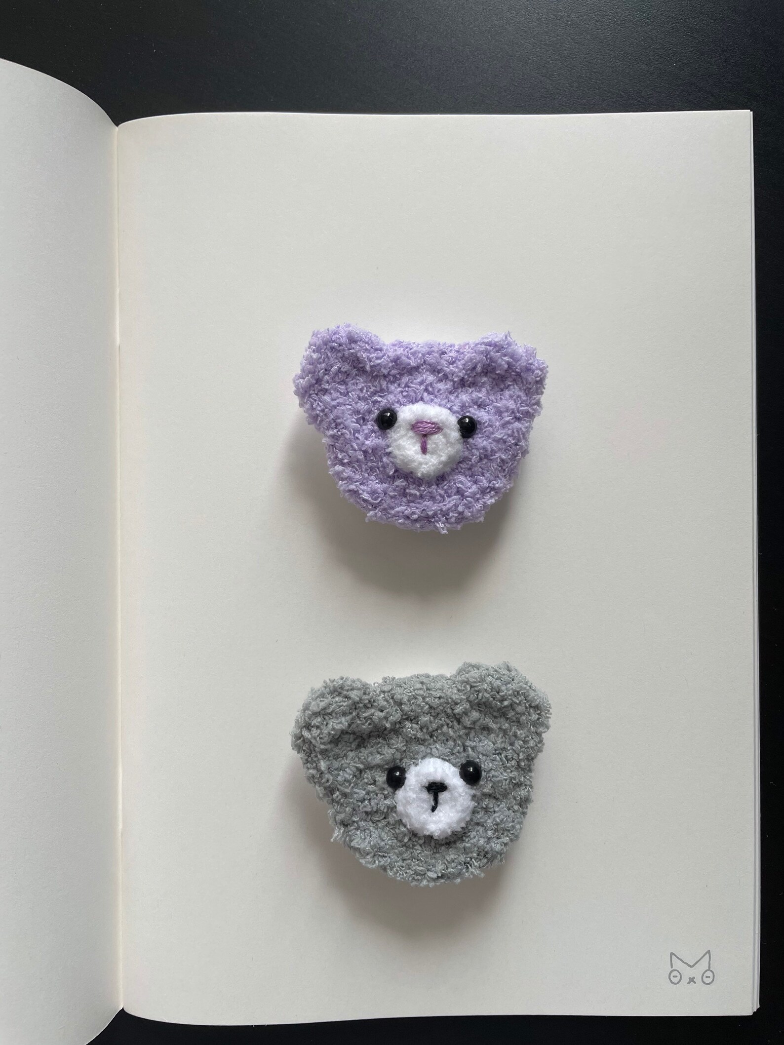 Cute Animal Grip Tok |knitted Pop|knitted Animal Grip Tok | Lovely Bear ...