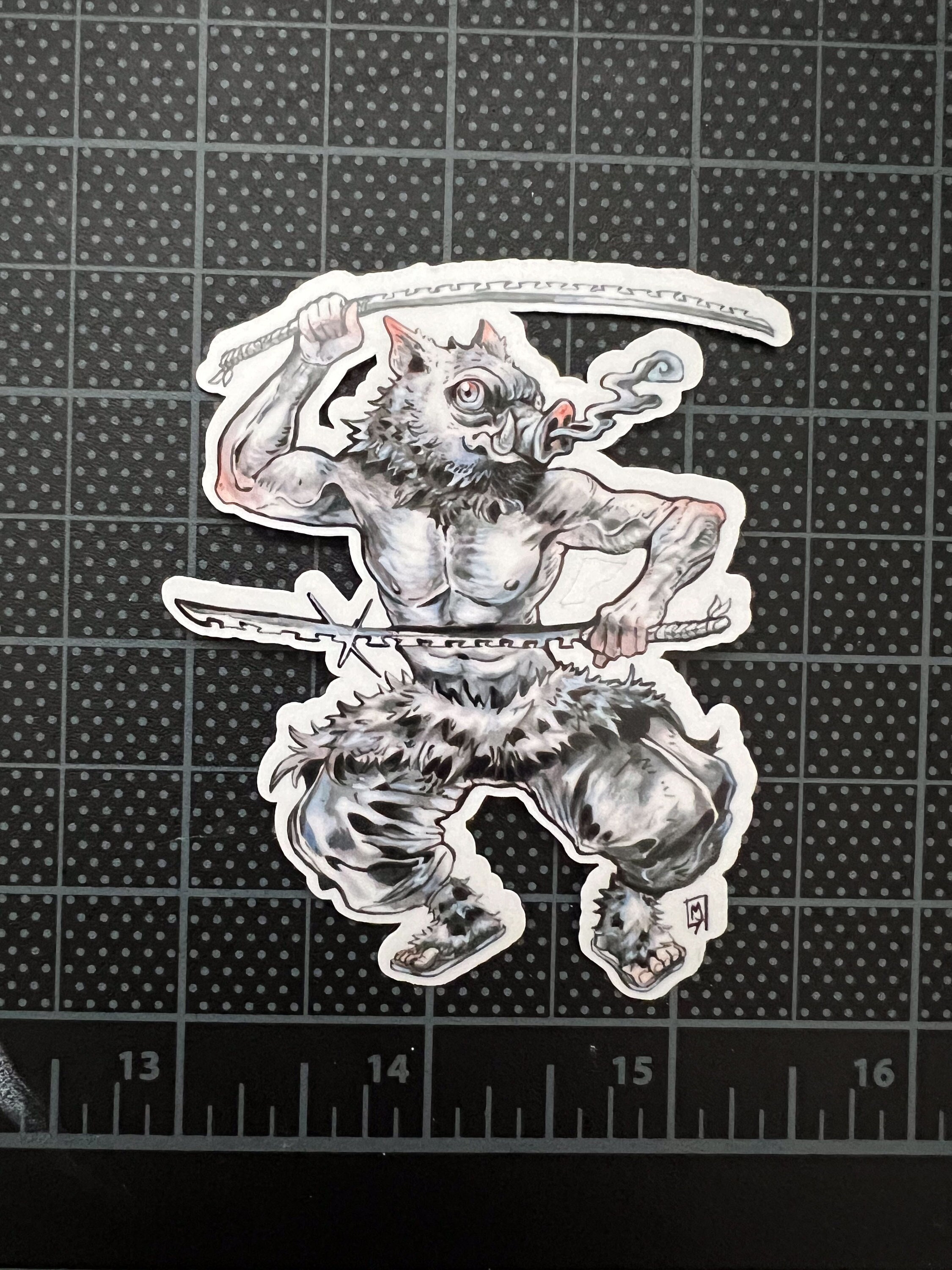 Inosuke, Demon Slayer Sticker - Etsy