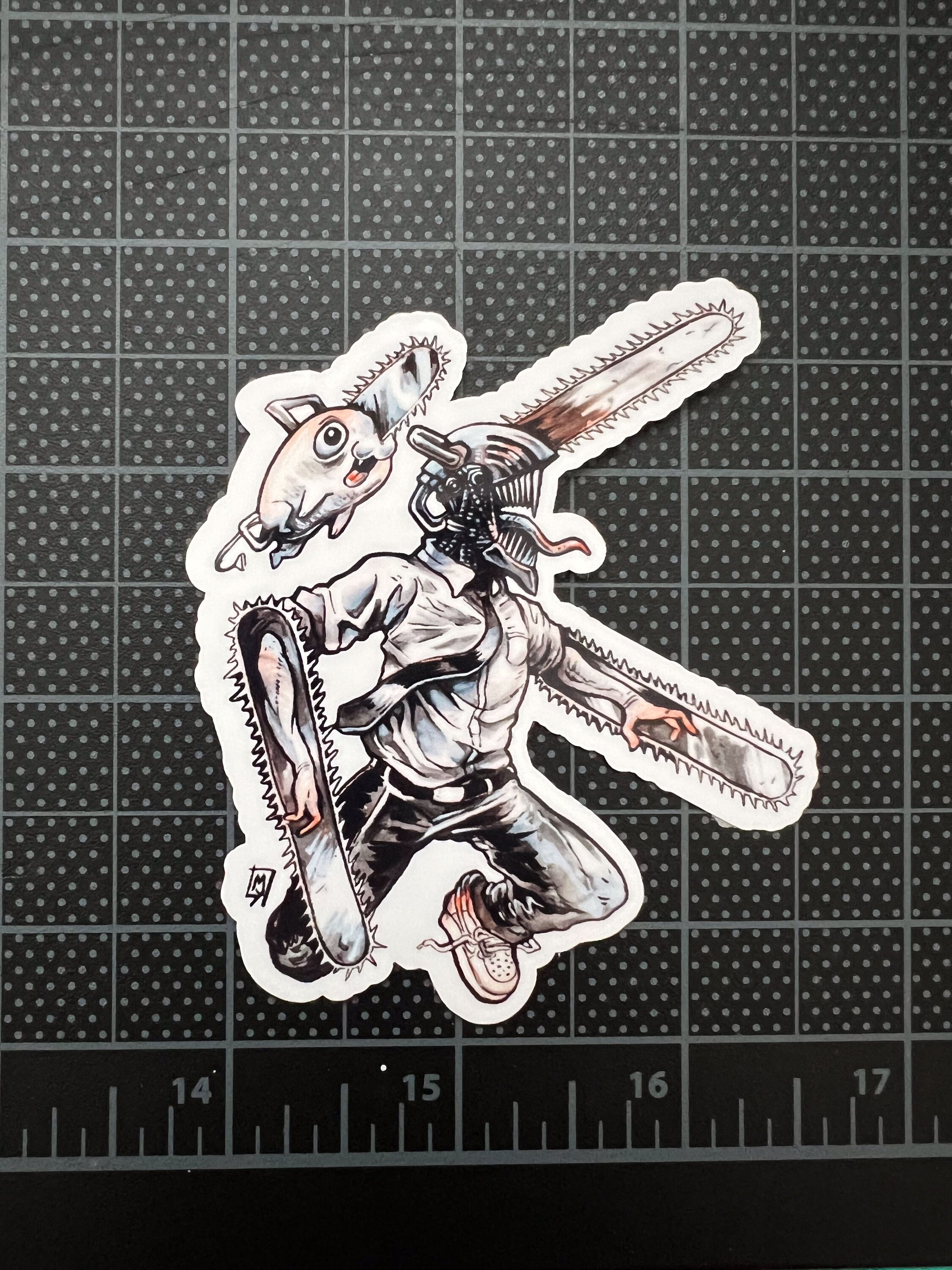 Chainsaw Man Stickers - Etsy