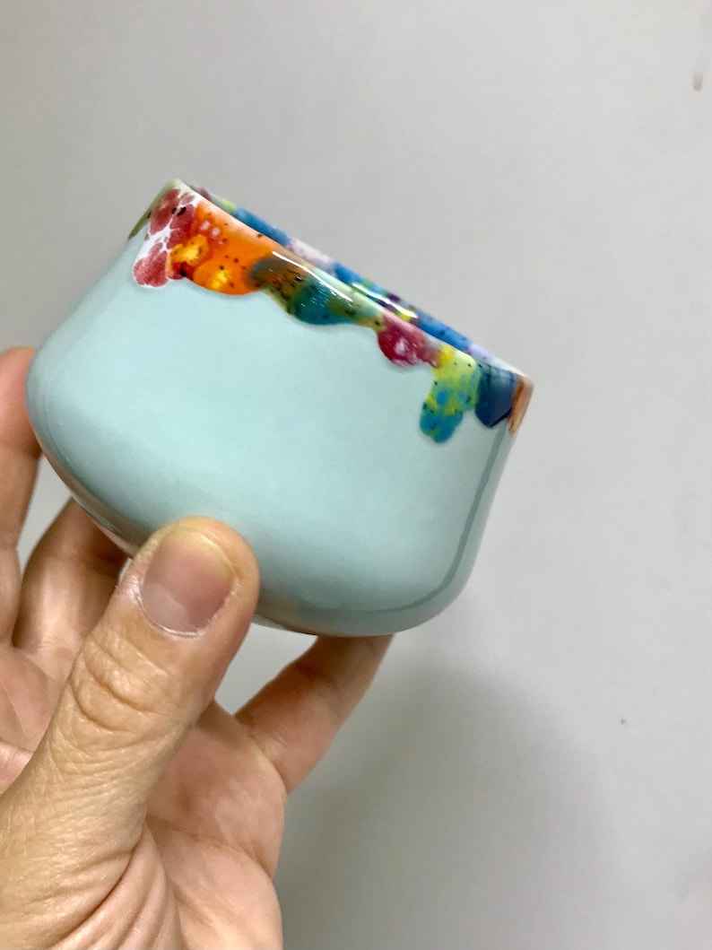 Handmade Ceramic Mug: Blue Kitchen Decor - Etsy
