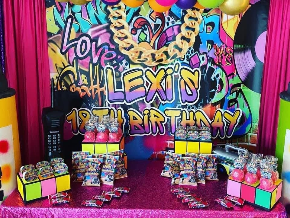 90s Backdrop Theme Digital Only - Etsy