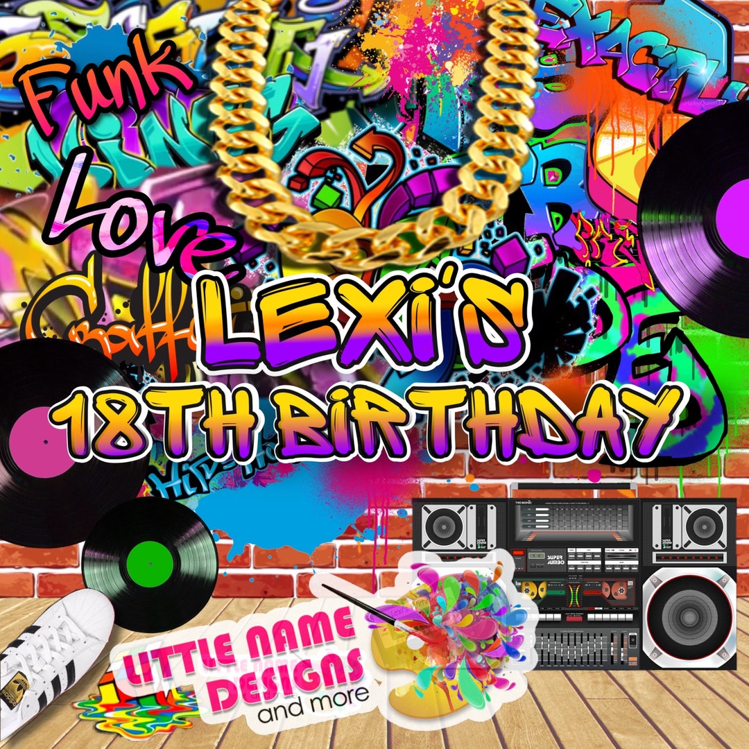 90s Backdrop Theme Digital Only - Etsy