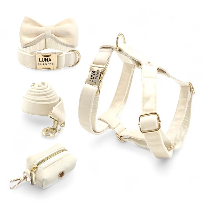 Wedding Dog Harness - Etsy