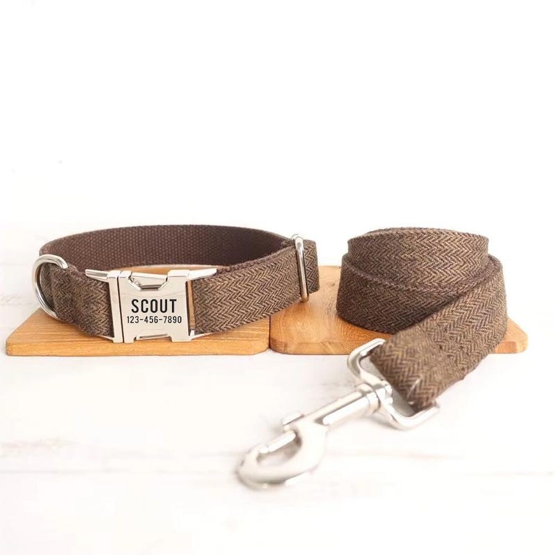 Tweed Bowtie Cat Collar - Etsy