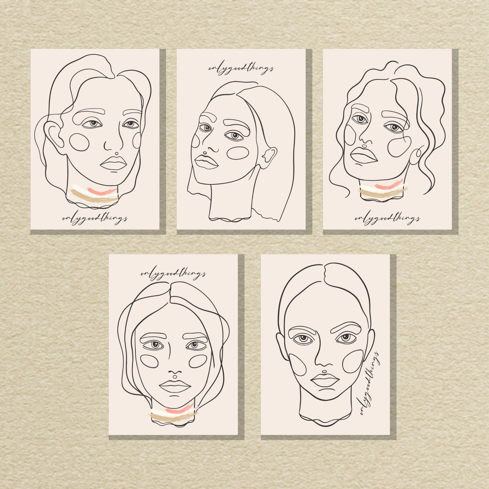 Custom Jewelry Display Card, Earring Card, Earring Card Template ...