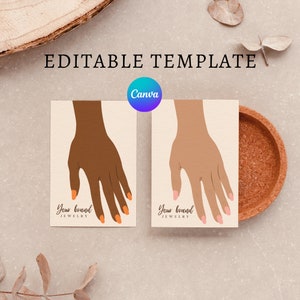 Hand Bracelet Card Display, Bracelet Packaging Mini Brands, Jewelry ...