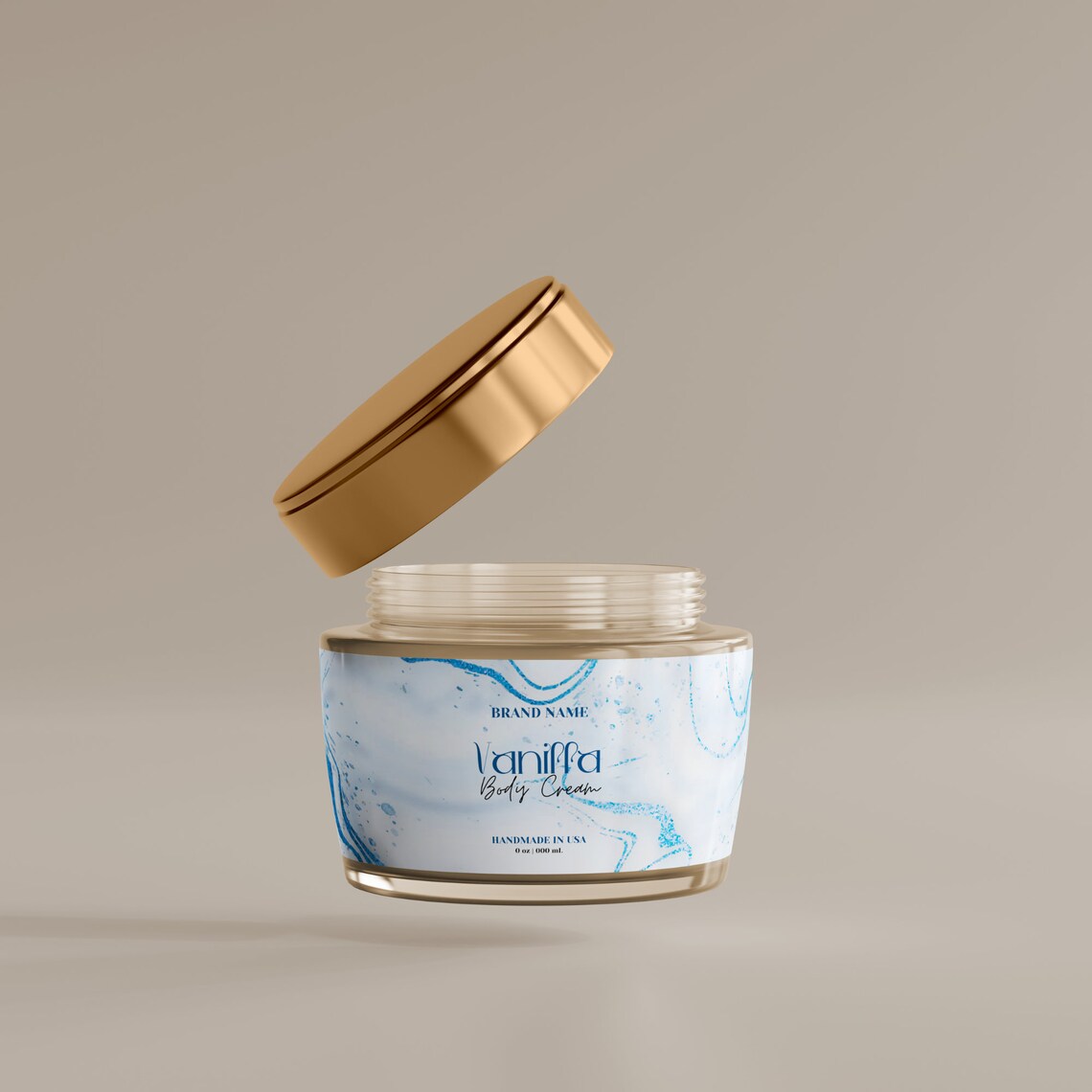 Editable Product Label Template INSTANT DOWNLOAD Beauty - Etsy