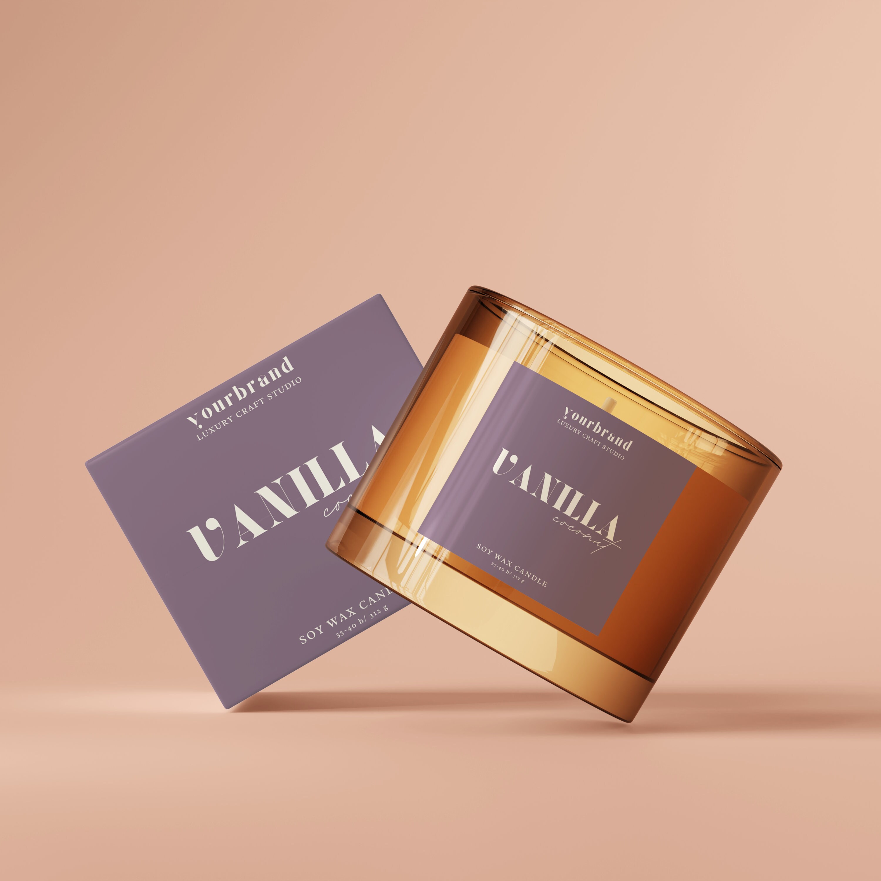 Editable Candle Business Bundle Luxury Candle Label Candle Care Card ...