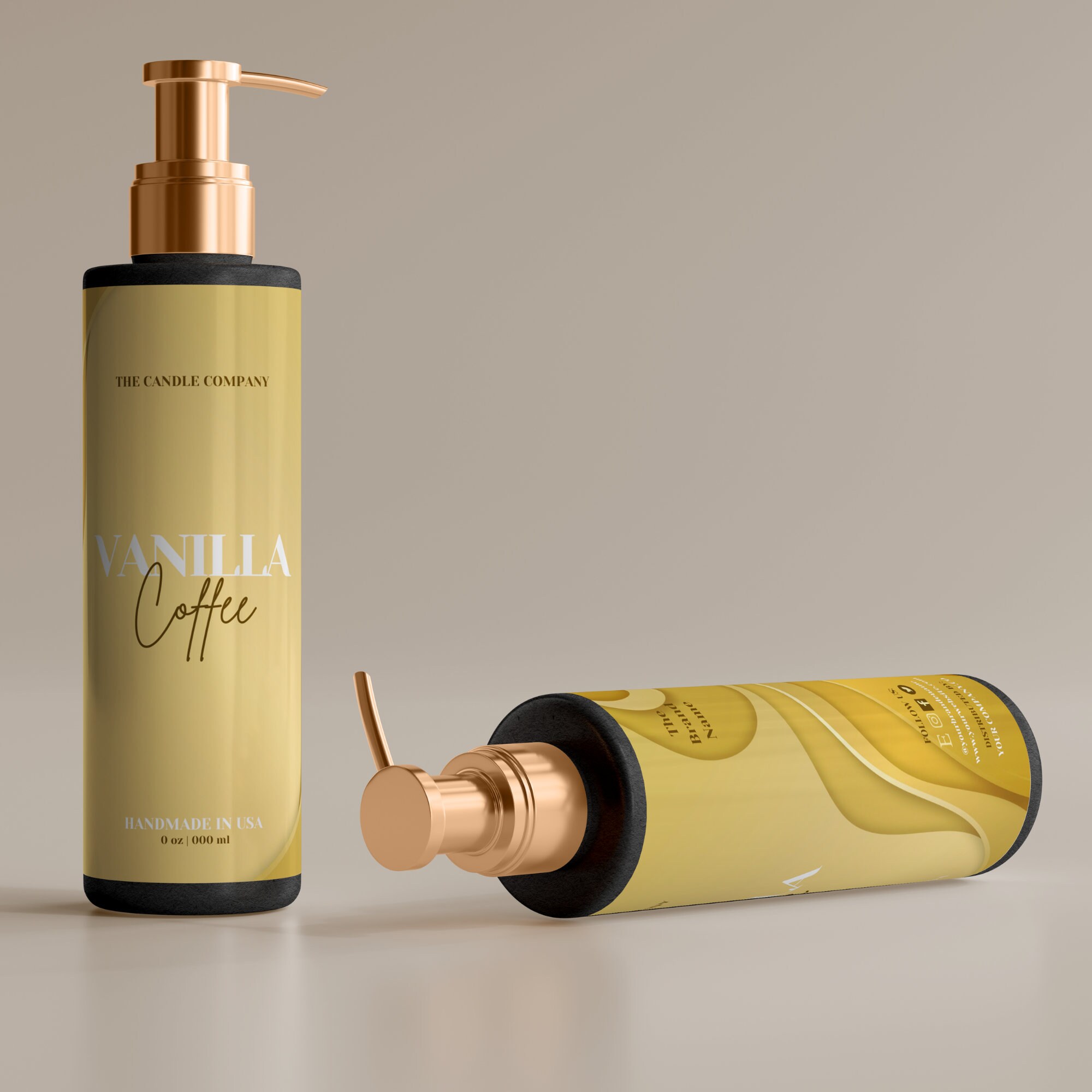 Custom Labels for Cosmetic Bottles Beauty Product Label Packaging ...