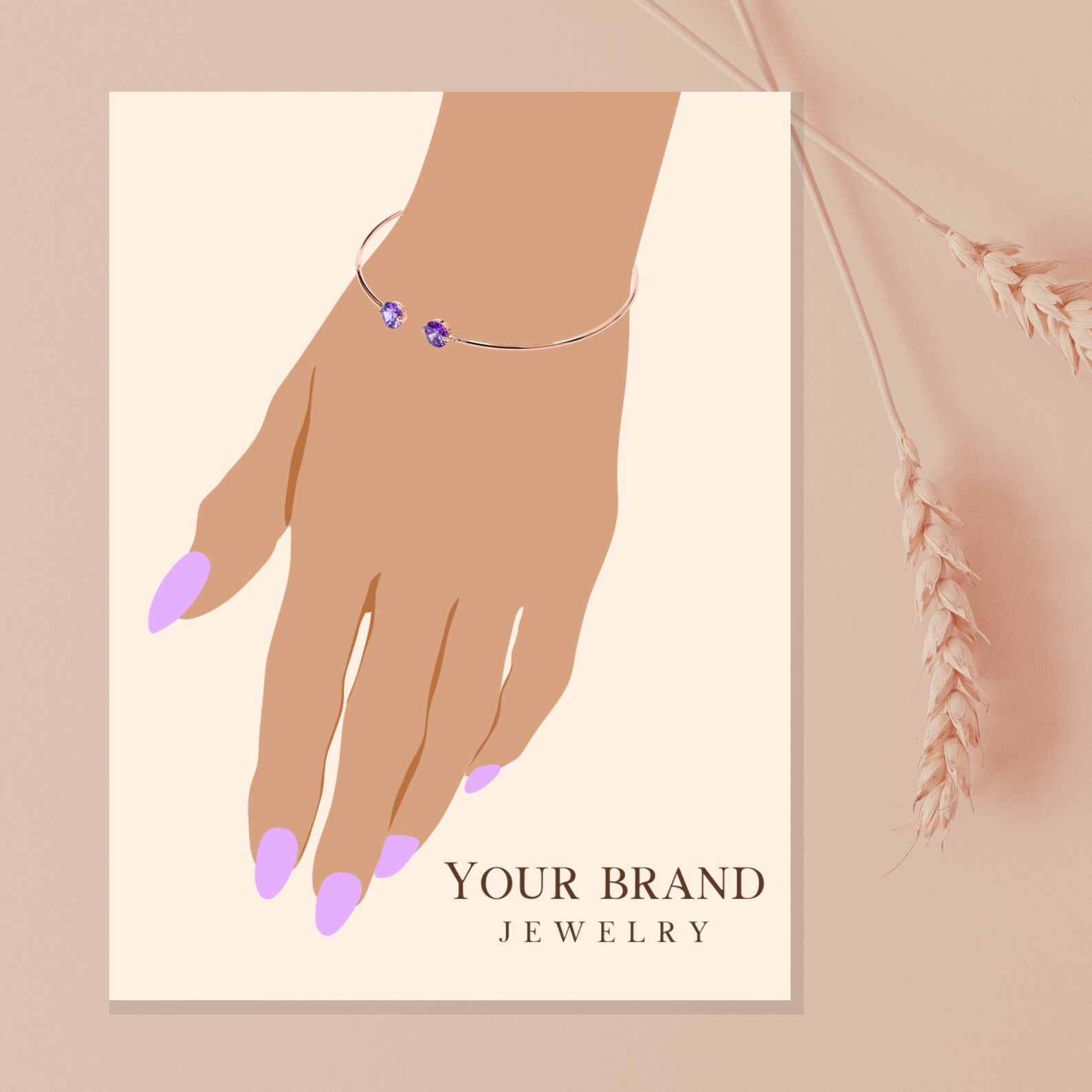 Hand Bracelet Card Display Bracelet Packaging Mini Brands - Etsy