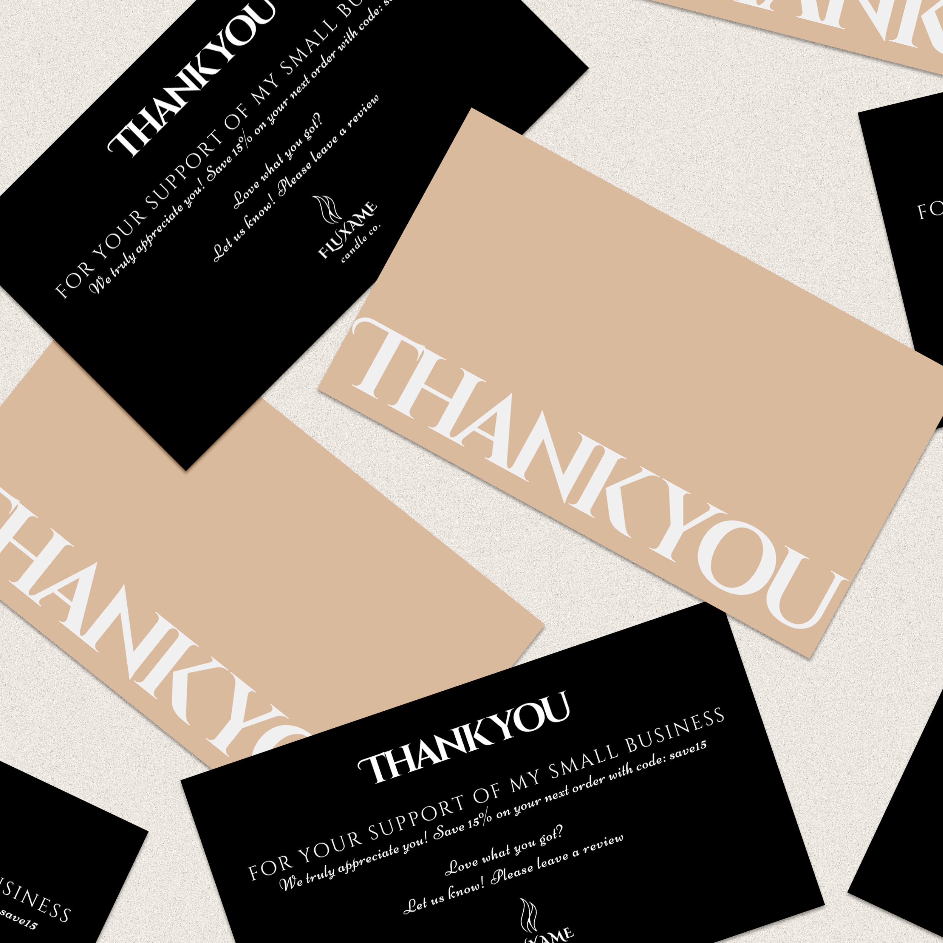 Customized Thank You Cards, Thank You Cards Business, Client Thank You ...