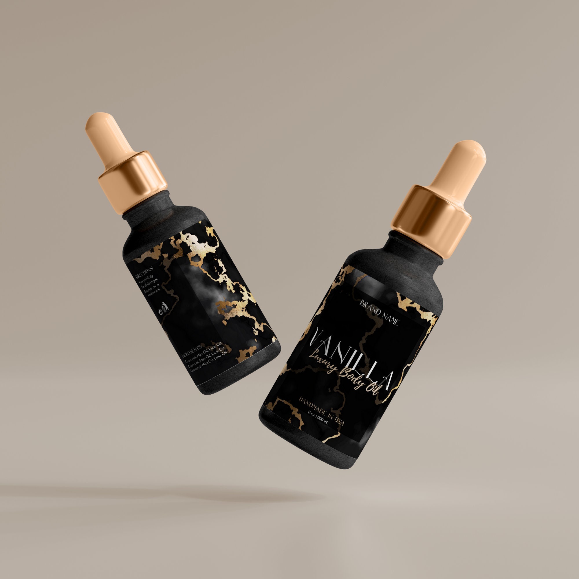 Custom Labels for Cosmetic Bottles | Beauty Product Label Packaging ...