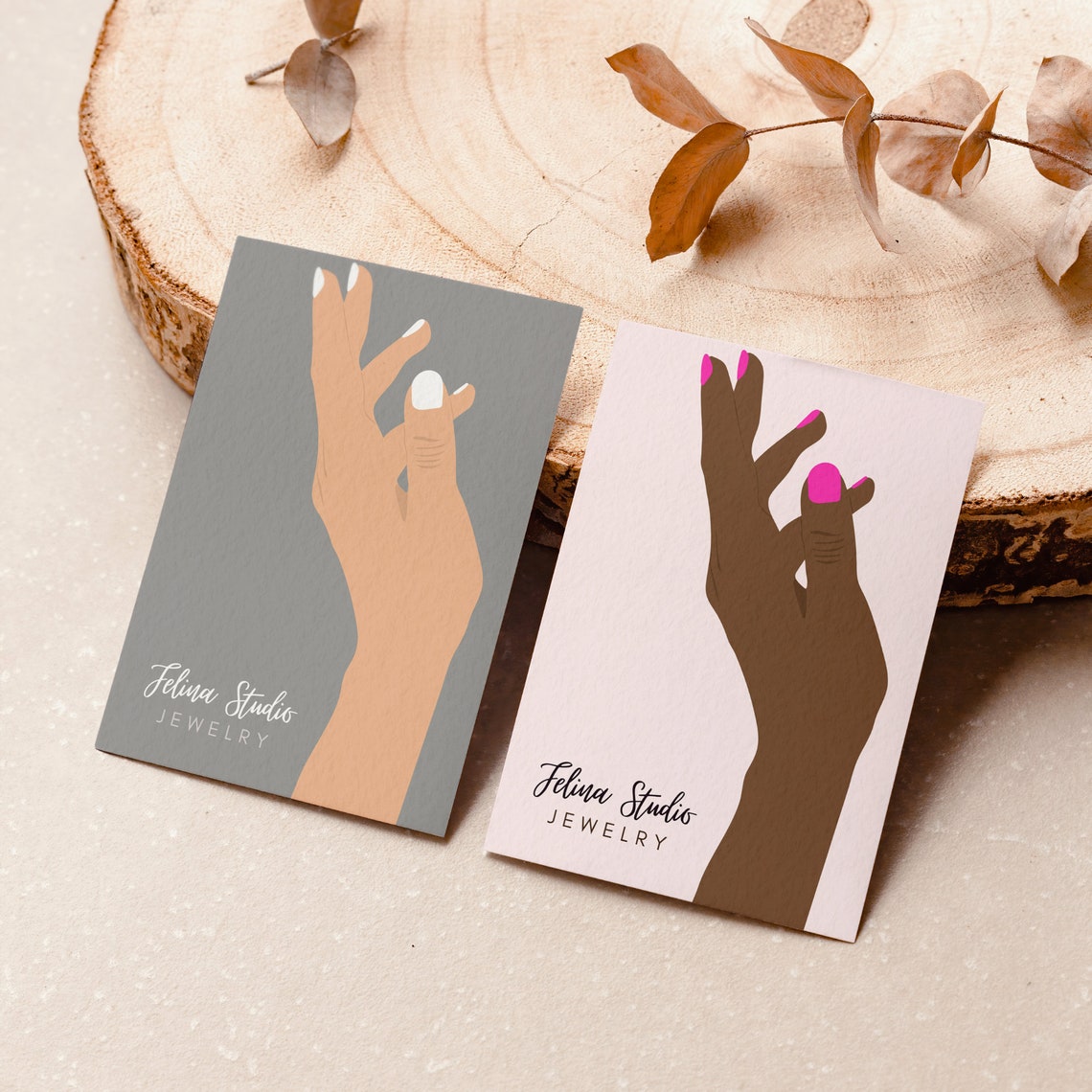 Bracelet Display Card, Bracelet Packaging, Bracelet Card Template ...